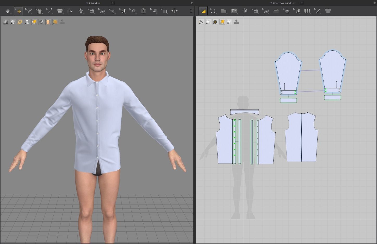 Basic man clothing 3D model | CGTrader
