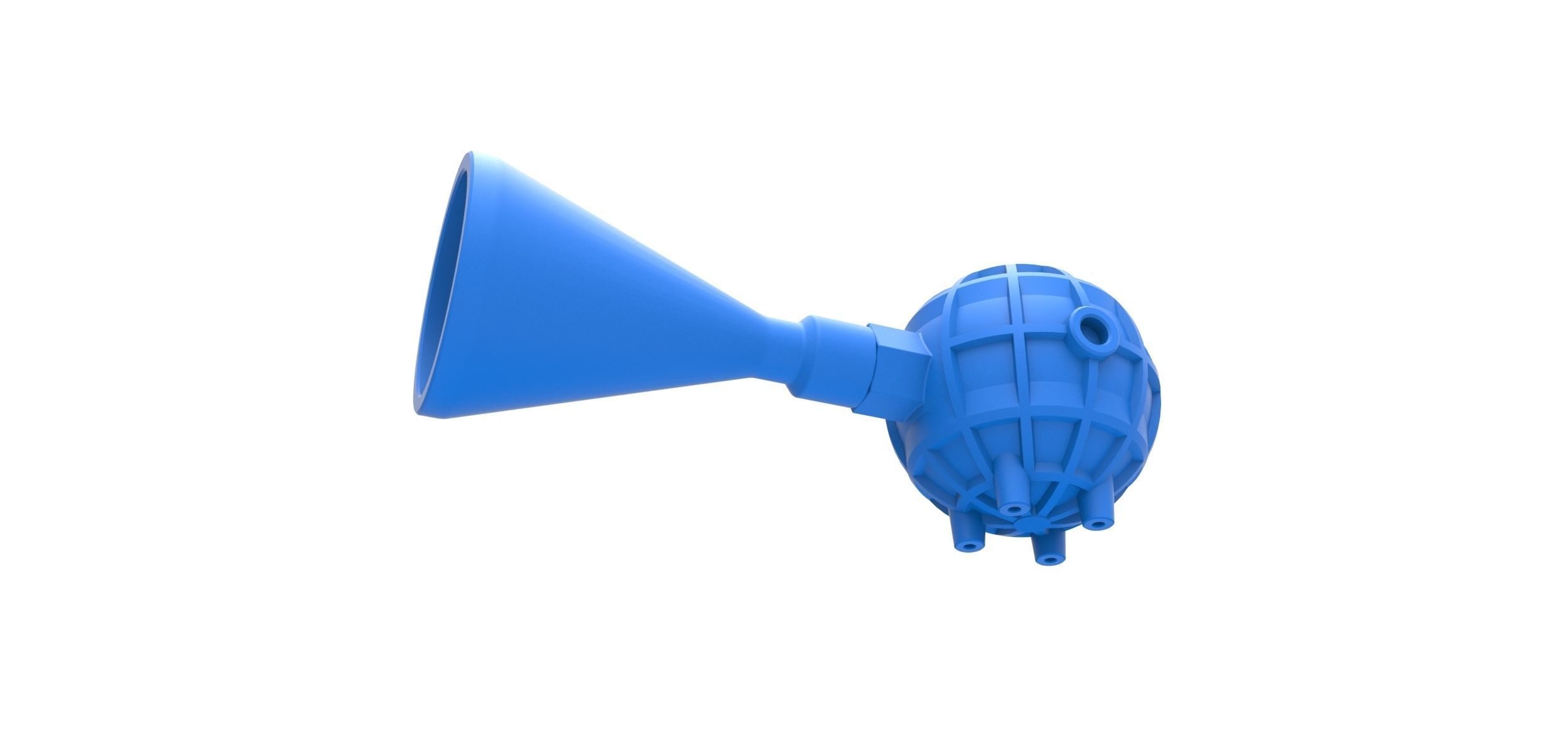 Turbonique thrust engine Version 2 Scale 1 to 25 3D model 3D printable ...