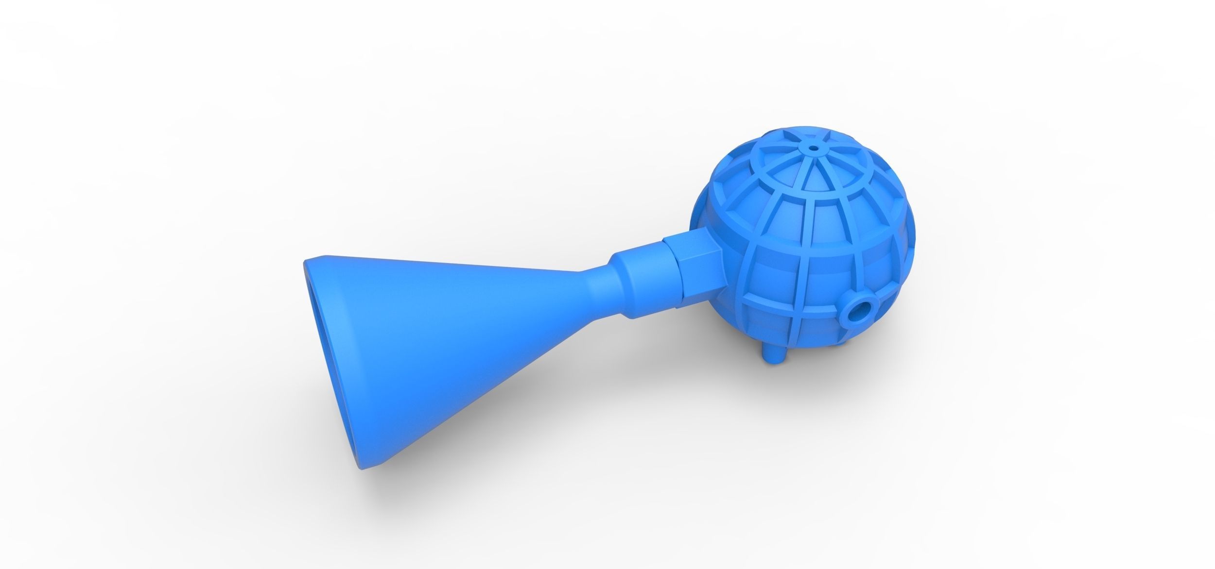 Turbonique thrust engine Version 2 Scale 1 to 25 3D model 3D printable ...