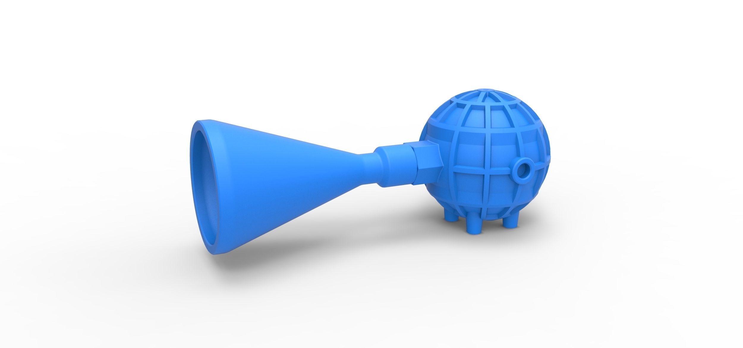 Turbonique thrust engine Version 2 Scale 1 to 25 3D model 3D printable ...