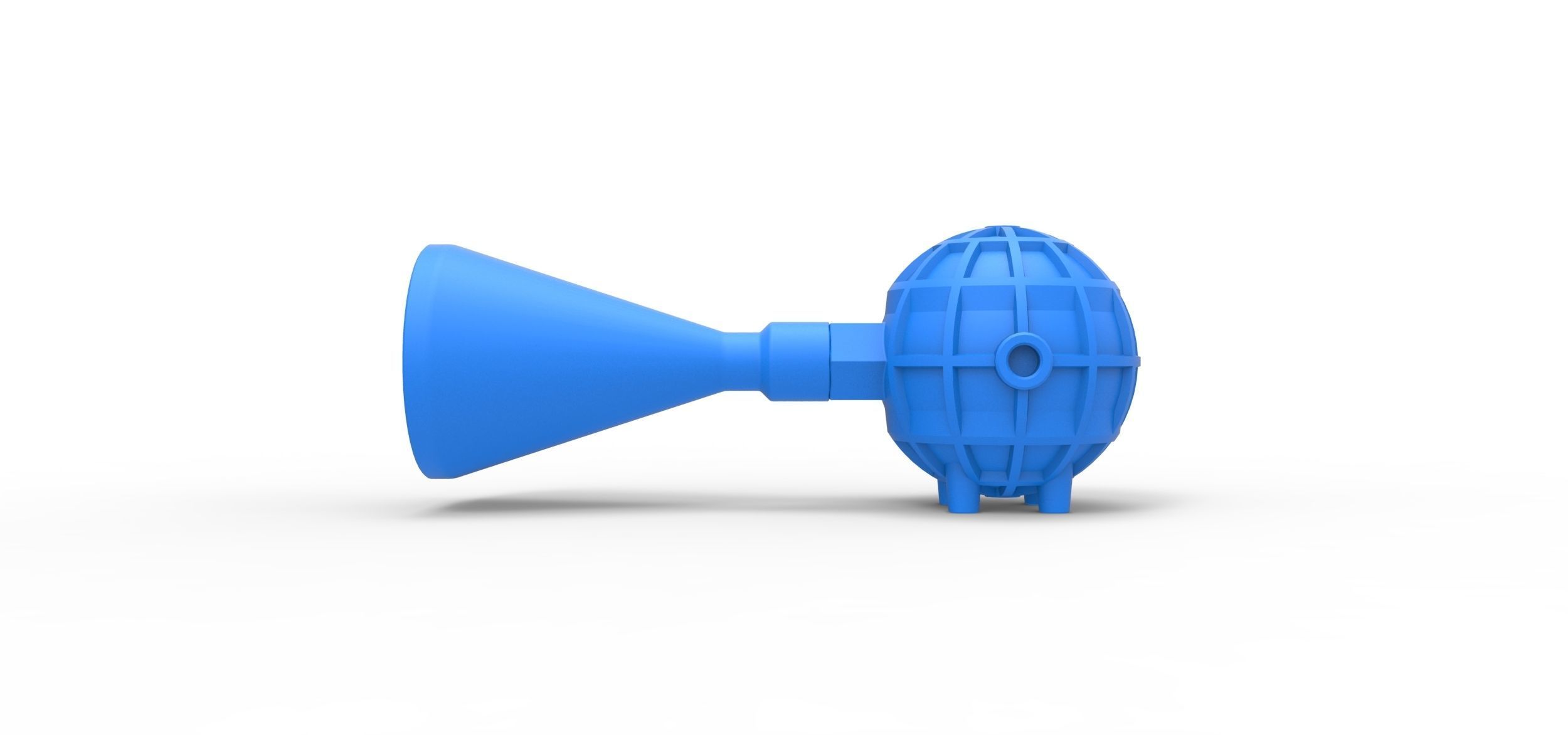 Turbonique thrust engine Version 2 Scale 1 to 25 3D model 3D printable ...