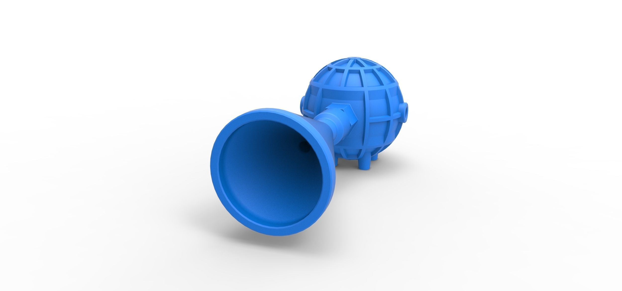Turbonique thrust engine Version 2 Scale 1 to 25 3D model 3D printable ...
