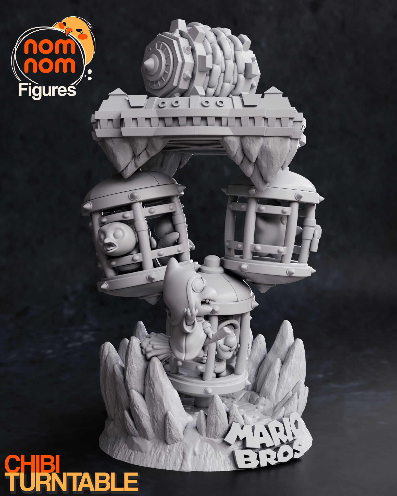 Chibi Lumali from Super Mario Bros 3D model 3D printable | CGTrader