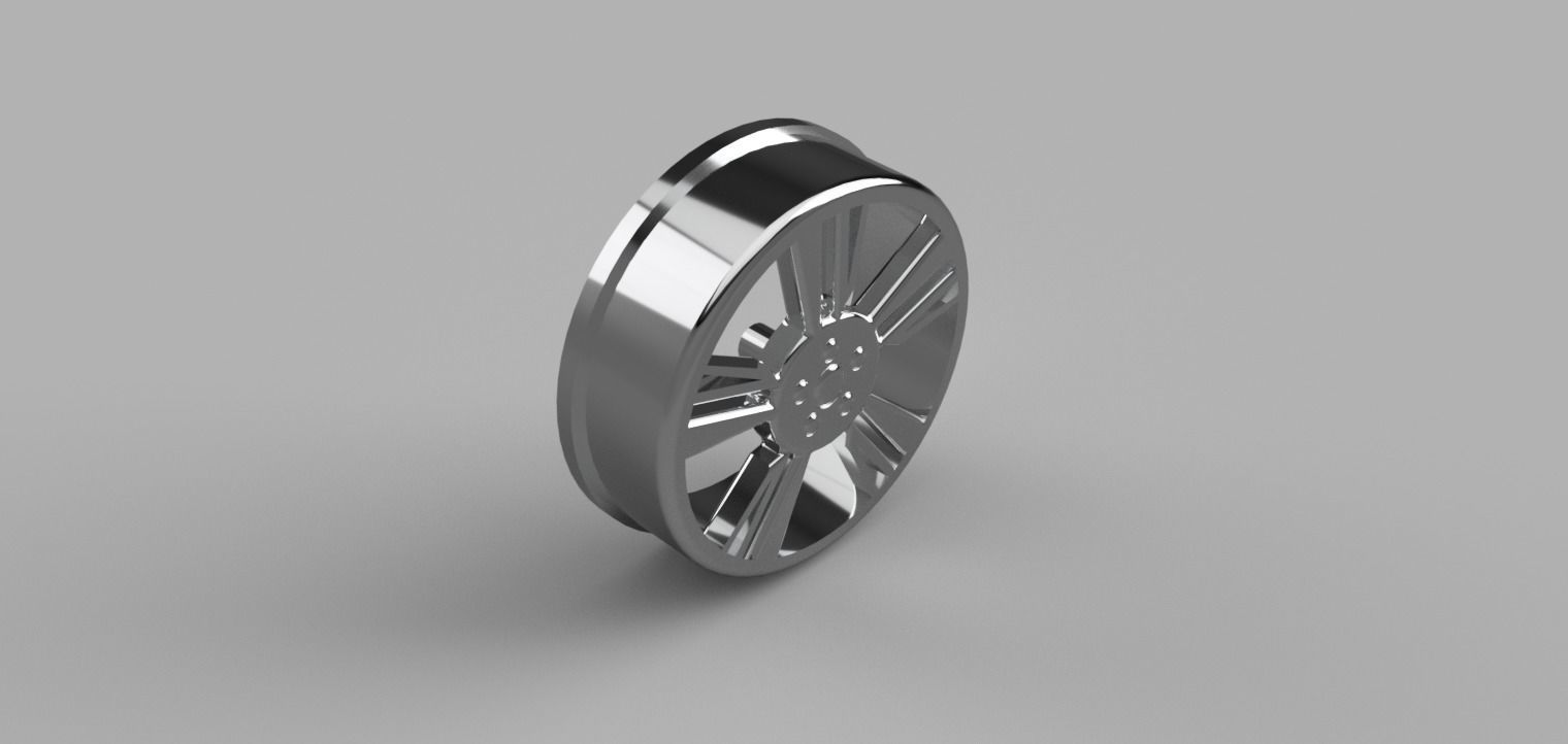 Custom Rim Design for 1 to 24th scale modeling free 3D model 3D ...