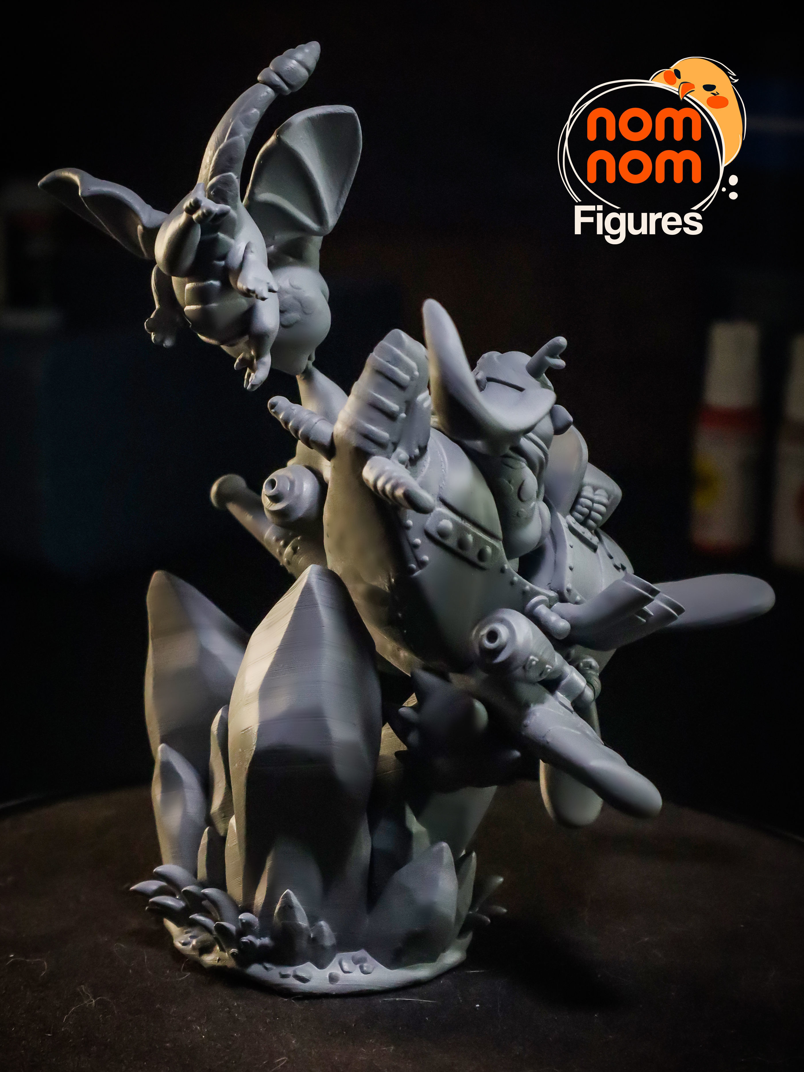 Chibi Spyro 3D model 3D printable | CGTrader