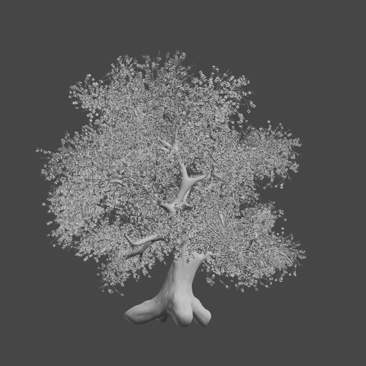 Free old blossoming tree free 3D model | CGTrader