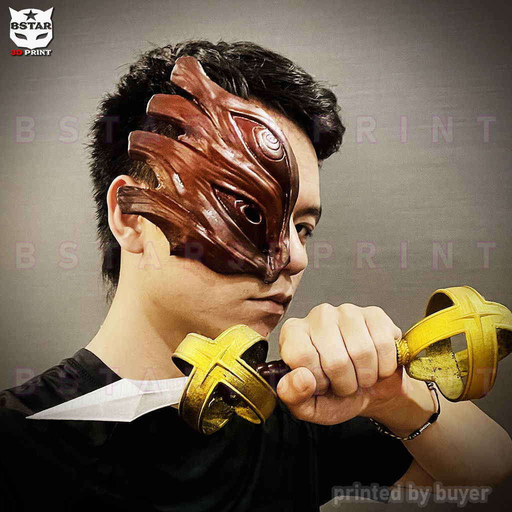Sukuna Mask - Jujutsu Kaisen Cosplay 3D model 3D printable | CGTrader