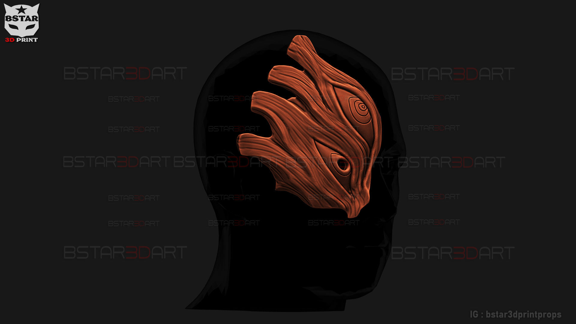 Sukuna Mask - Jujutsu Kaisen Cosplay 3D model 3D printable | CGTrader