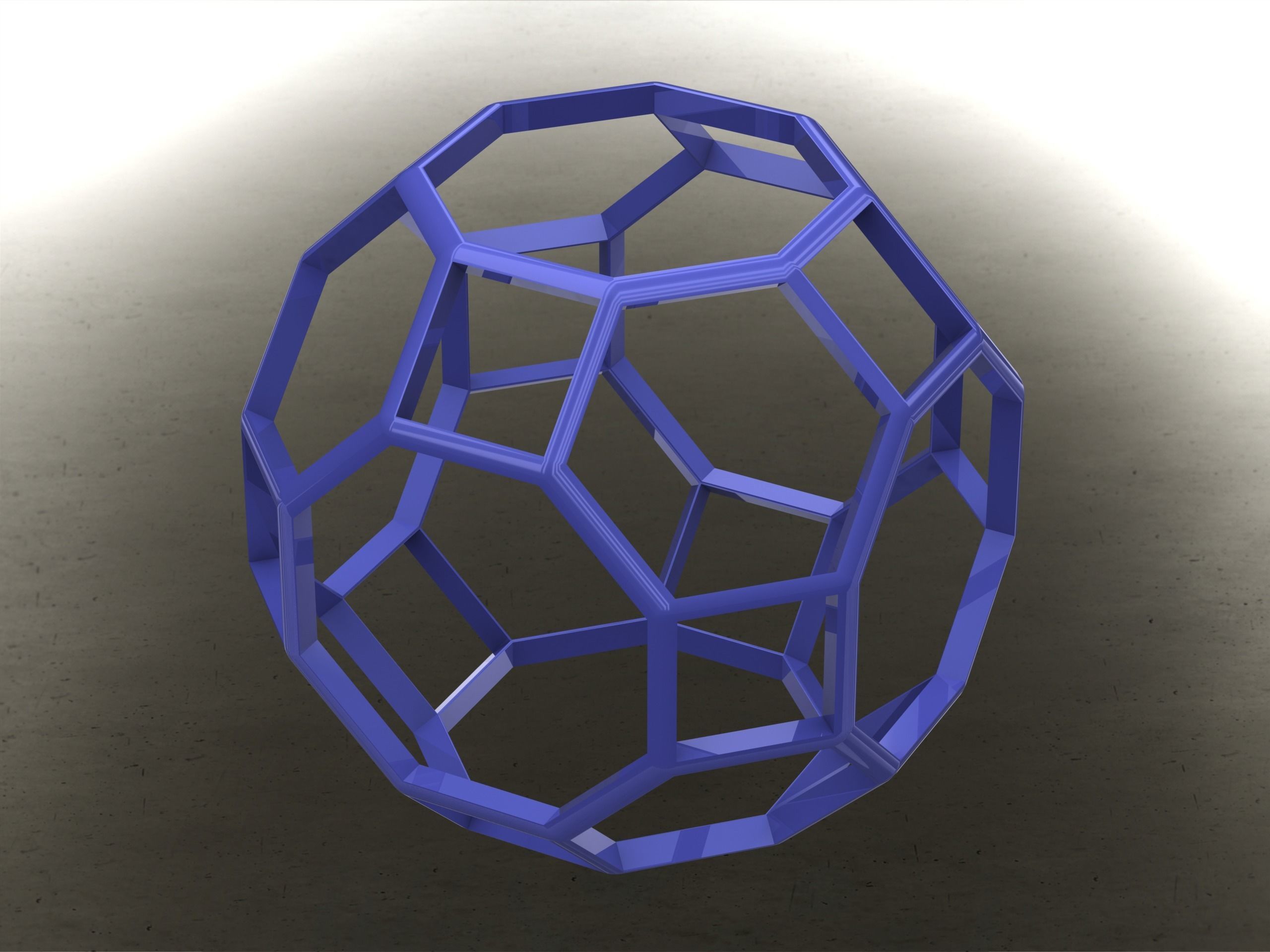 Wireframe Shape Truncated Cuboctahedron 3D model 3D printable | CGTrader