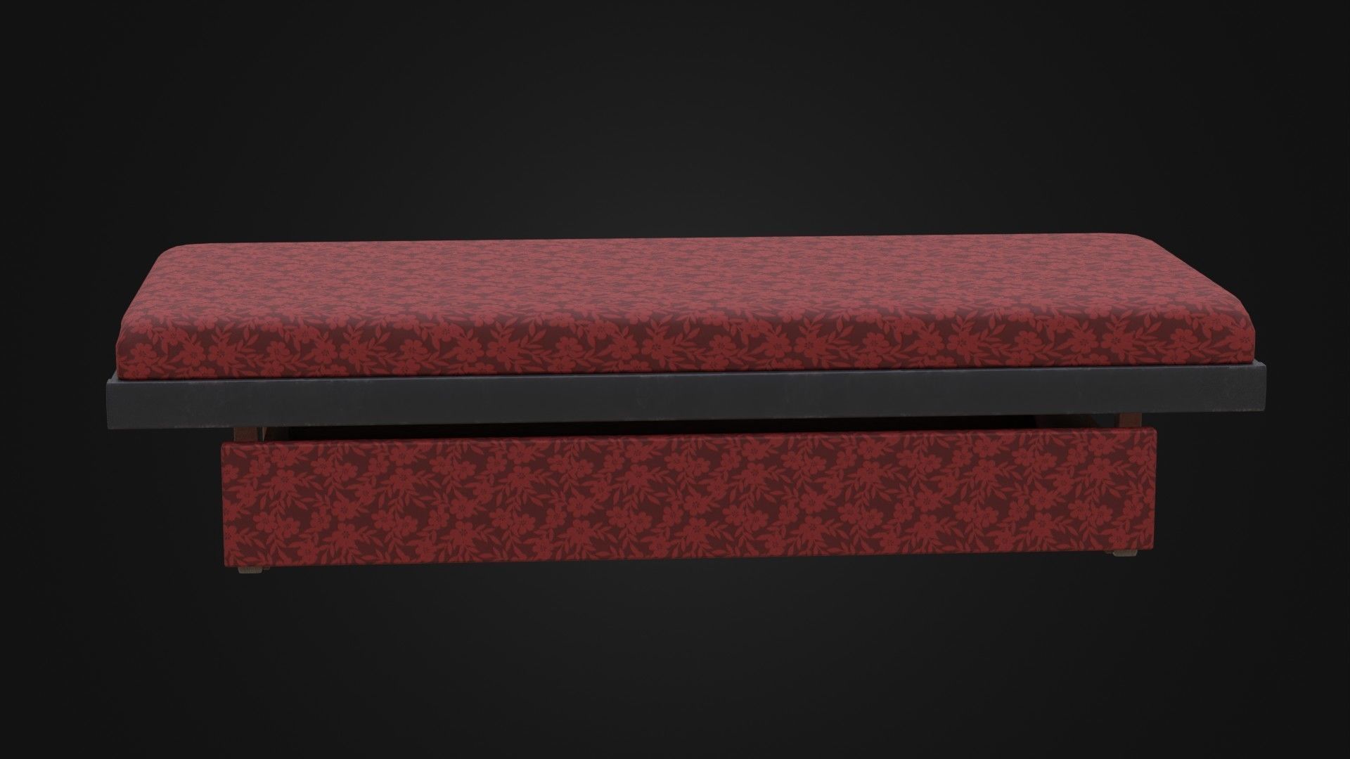 3D model Old worn soviet bed VR / AR / low-poly | CGTrader