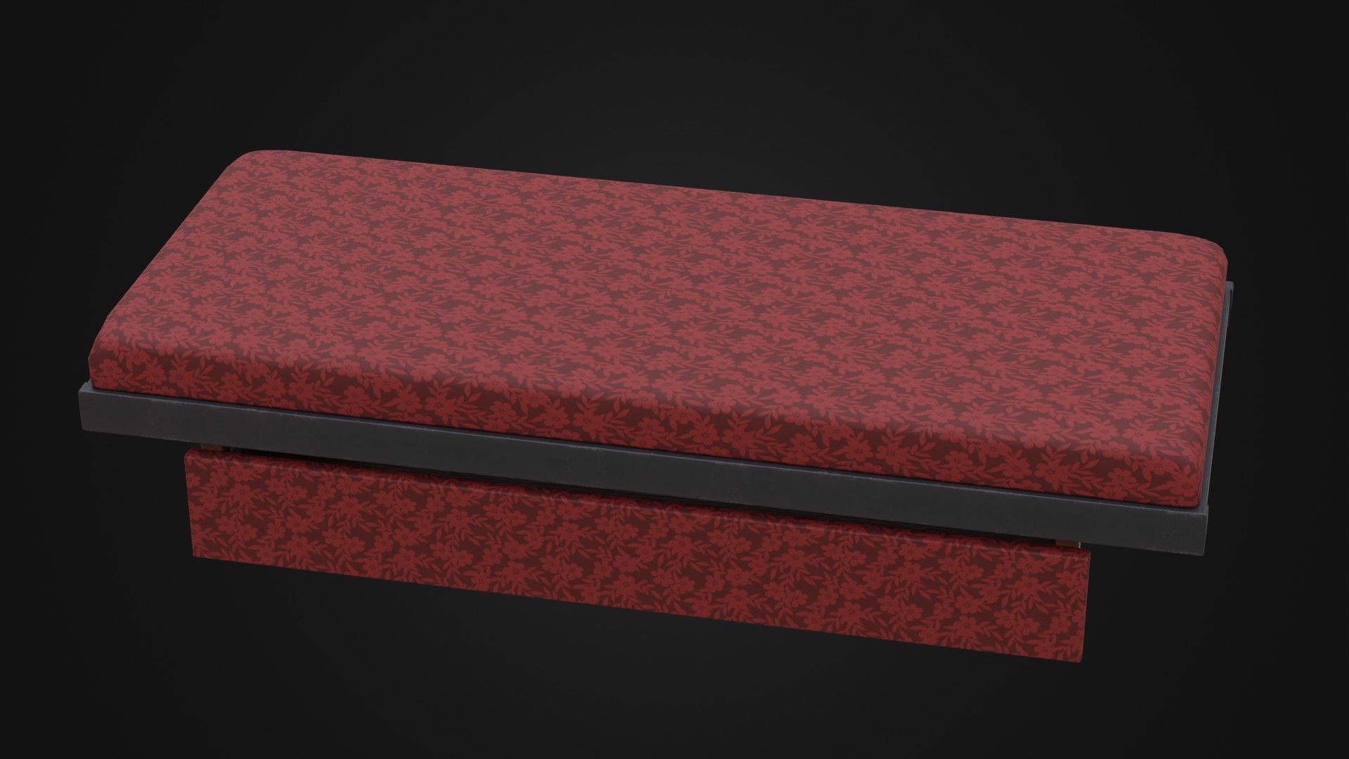 3D model Old worn soviet bed VR / AR / low-poly | CGTrader