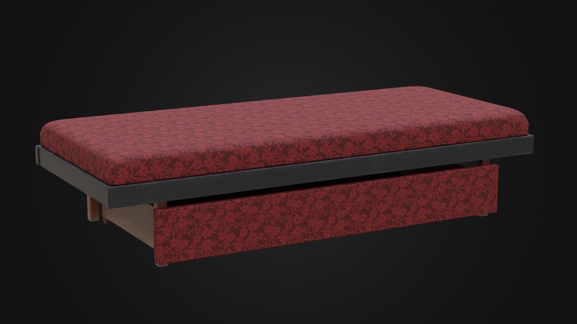 3D model Old worn soviet bed VR / AR / low-poly | CGTrader