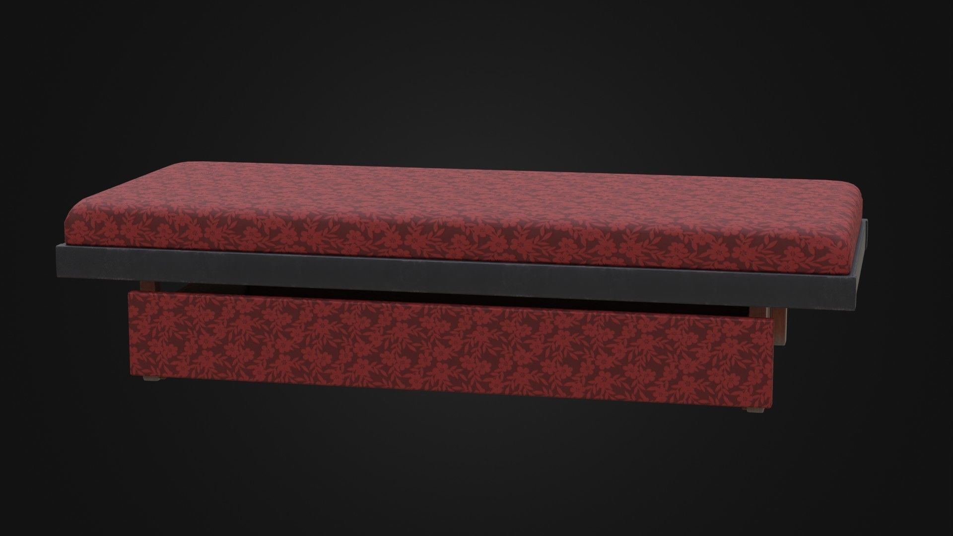 3D model Old worn soviet bed VR / AR / low-poly | CGTrader