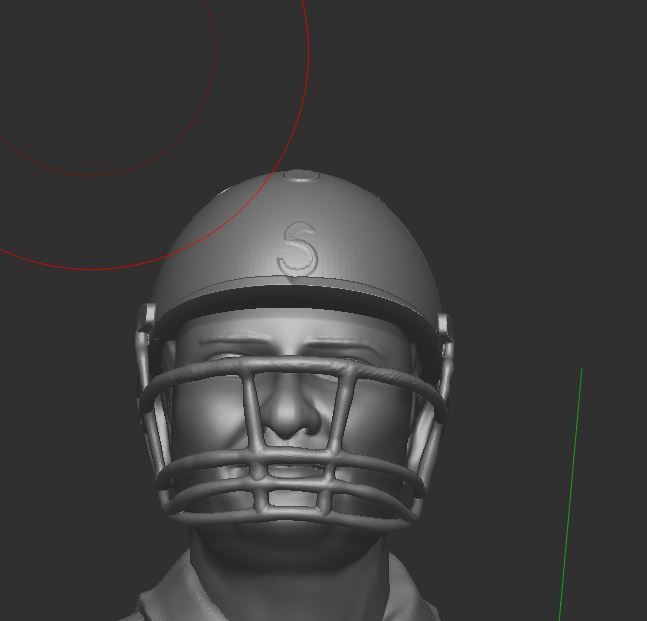 indian cricket player 3D model 3D printable | CGTrader