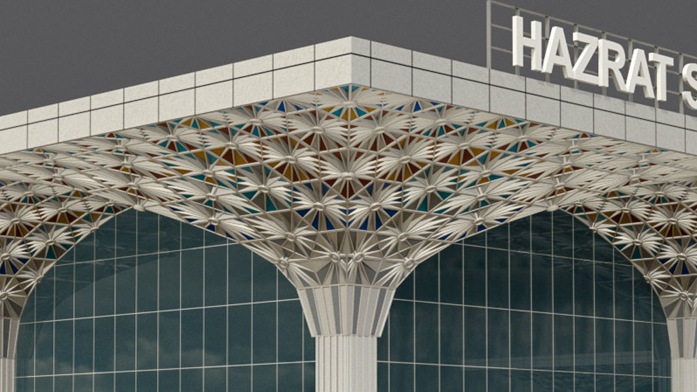 Hazrat Shahjalal Airport Tarminal 3 3D model | CGTrader