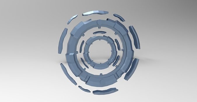Sci Fi Portal Gateway 1 3D model | CGTrader