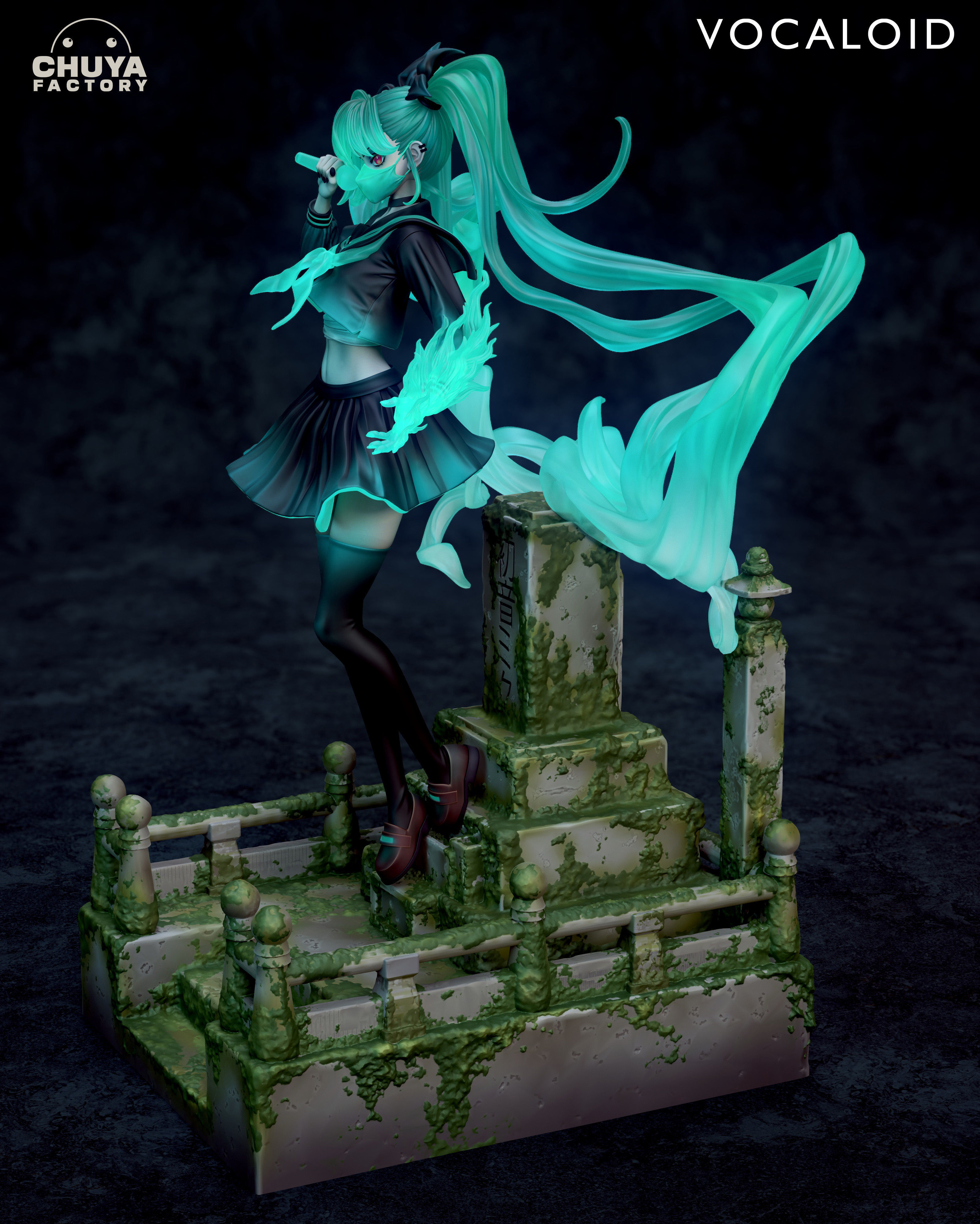 Hatsune Miku 3D model 3D printable | CGTrader