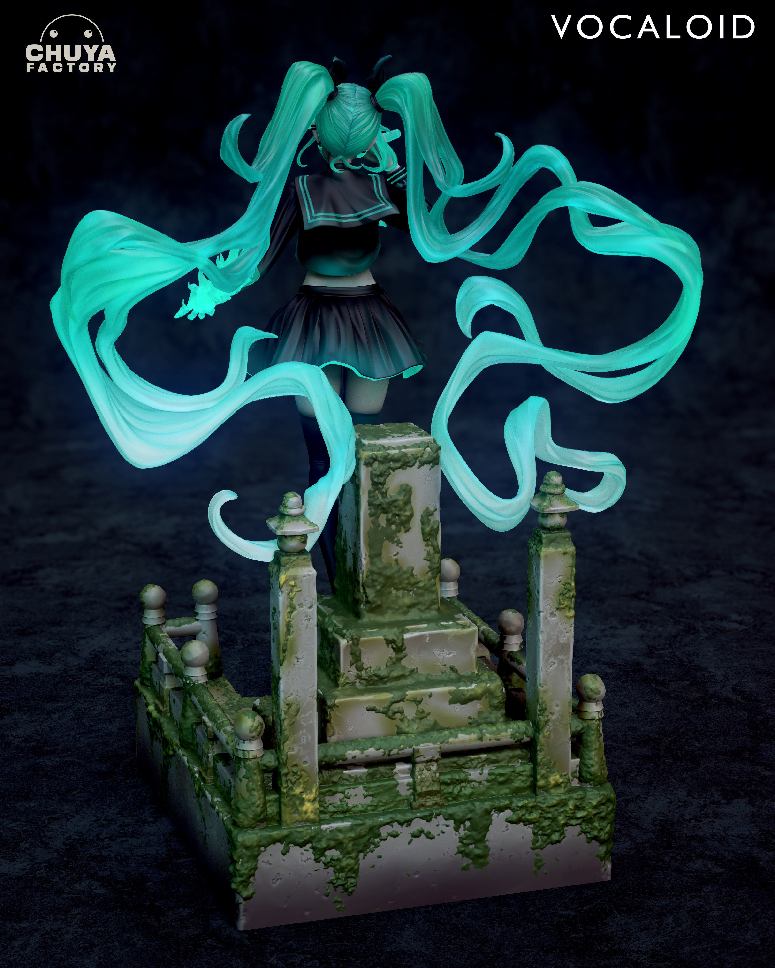 Hatsune Miku 3D model 3D printable | CGTrader