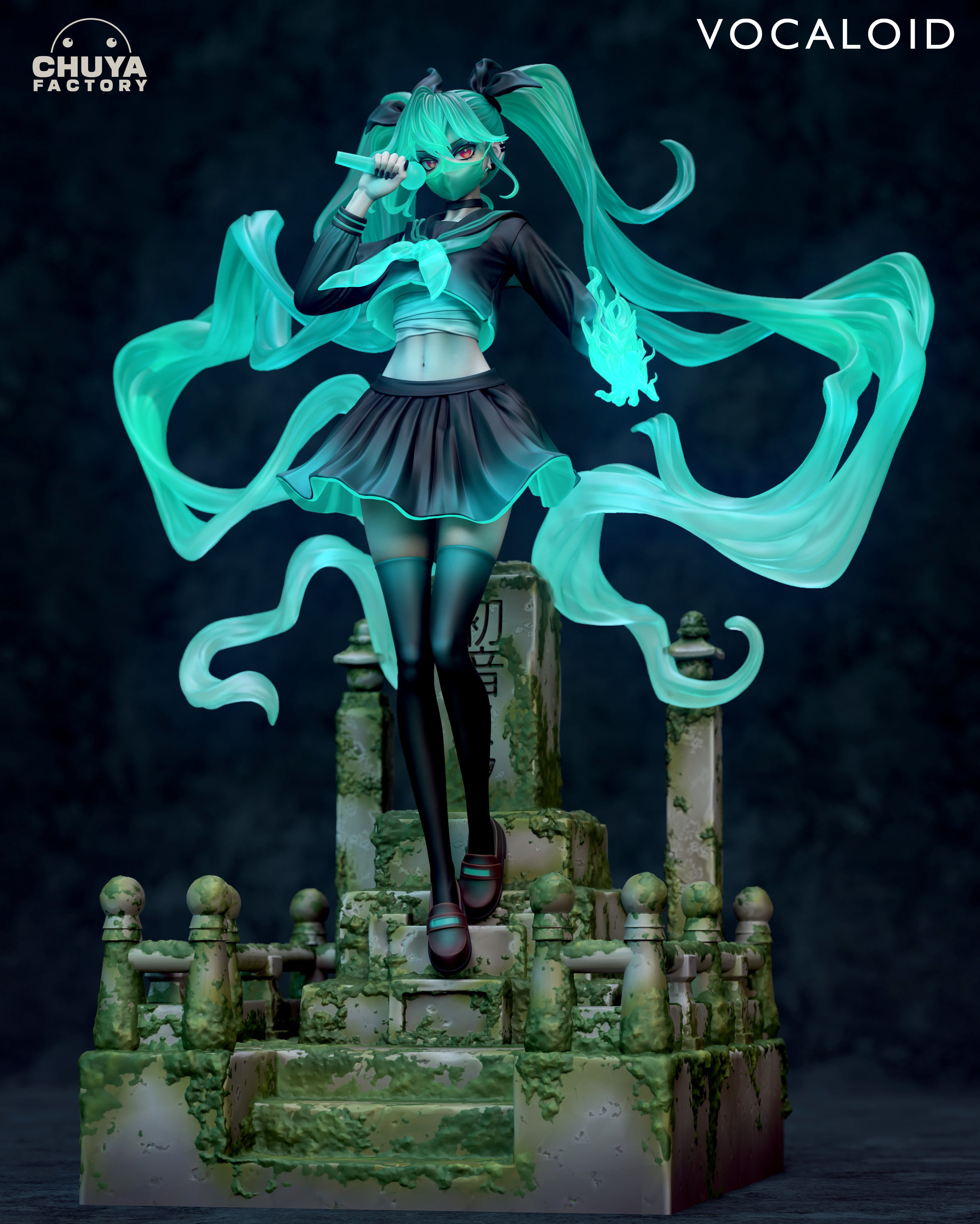 Hatsune Miku 3d Model 3d Printable Cgtrader 2686