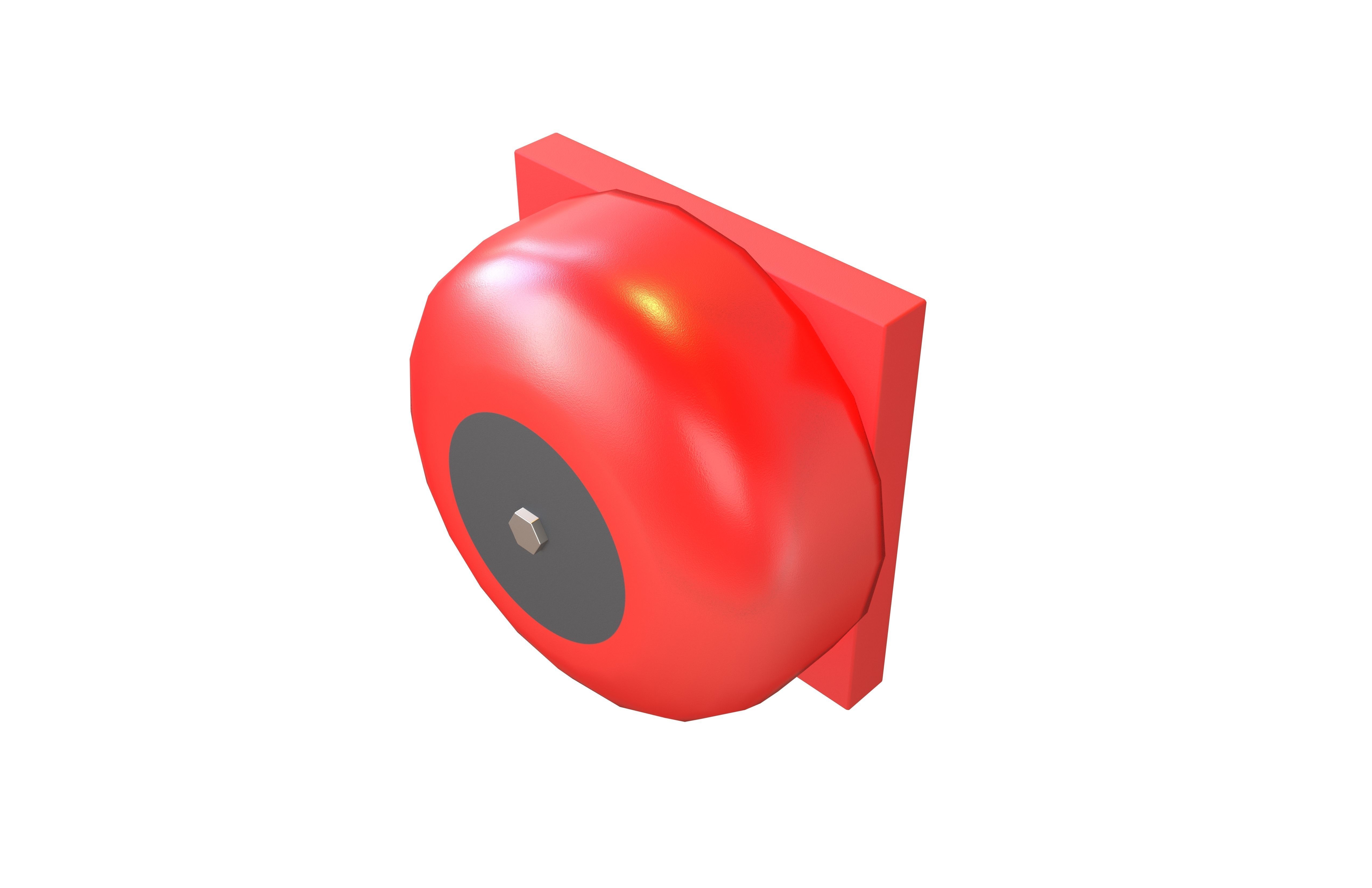 3D model Fire Alarm v1 001 VR / AR / low-poly | CGTrader