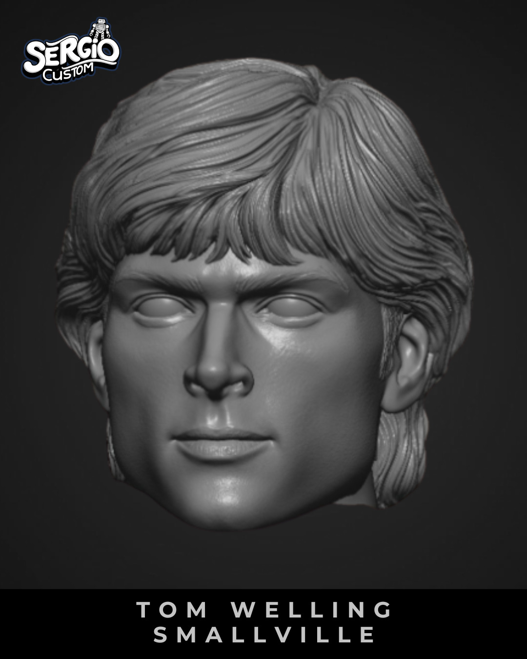 Tom Welling - Superman 3D model 3D printable | CGTrader