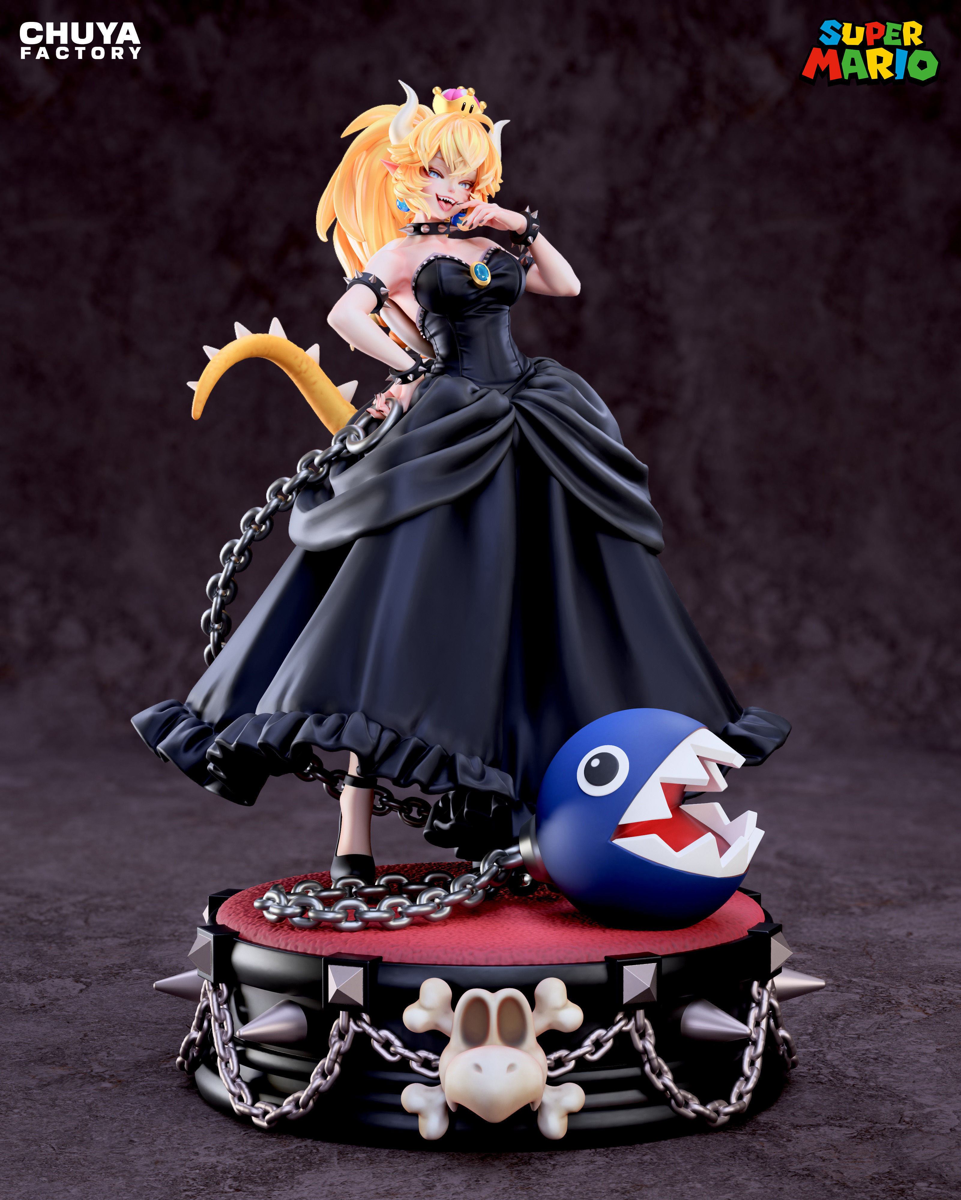 Bowsette 3D model 3D printable | CGTrader