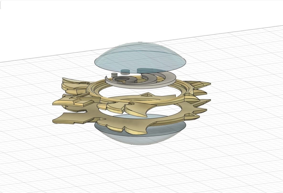 Genshin Impact Mondstadt Vision with elements 3D model 3D printable ...