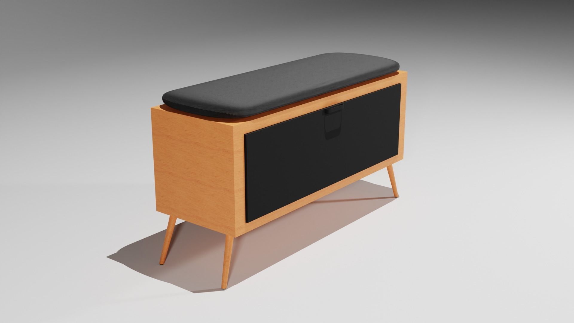 Modern Shoe Rack 3D Model - Perfect for Home and Office Renders free 3D ...