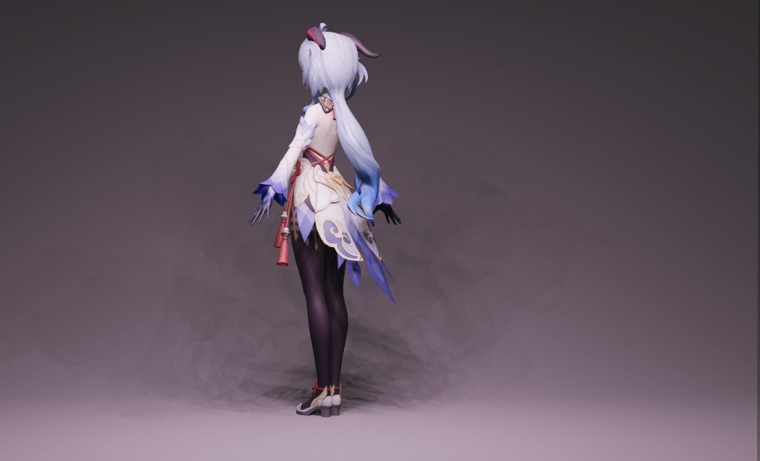 Anime Character - GI Ganyu 3D model | CGTrader