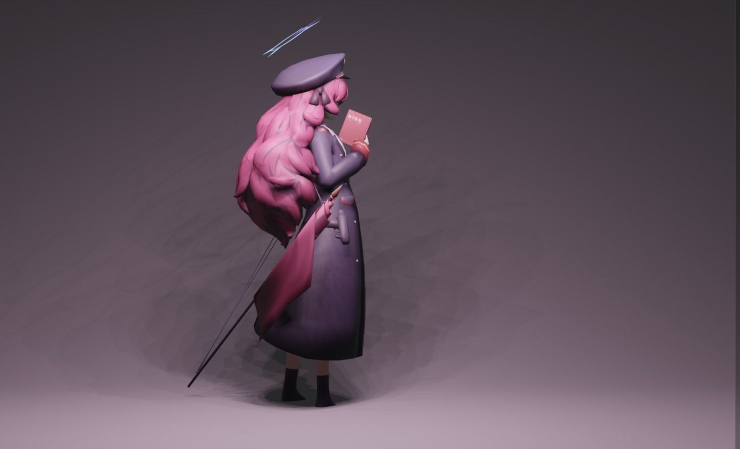Anime Character - BA Iroha 3D model | CGTrader