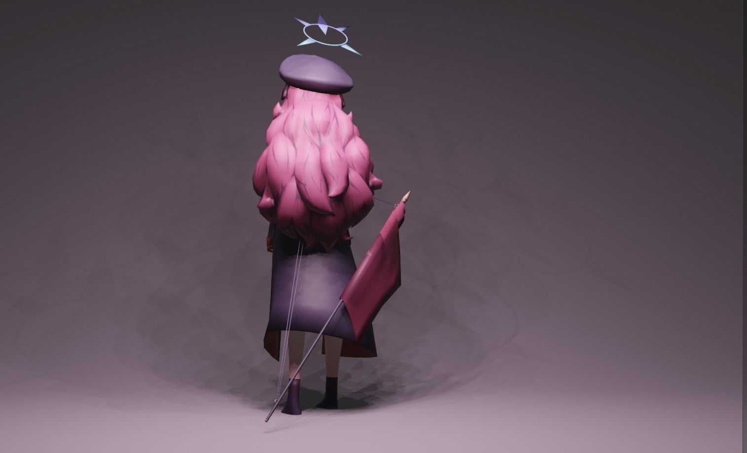 Anime Character - BA Iroha 3D model | CGTrader