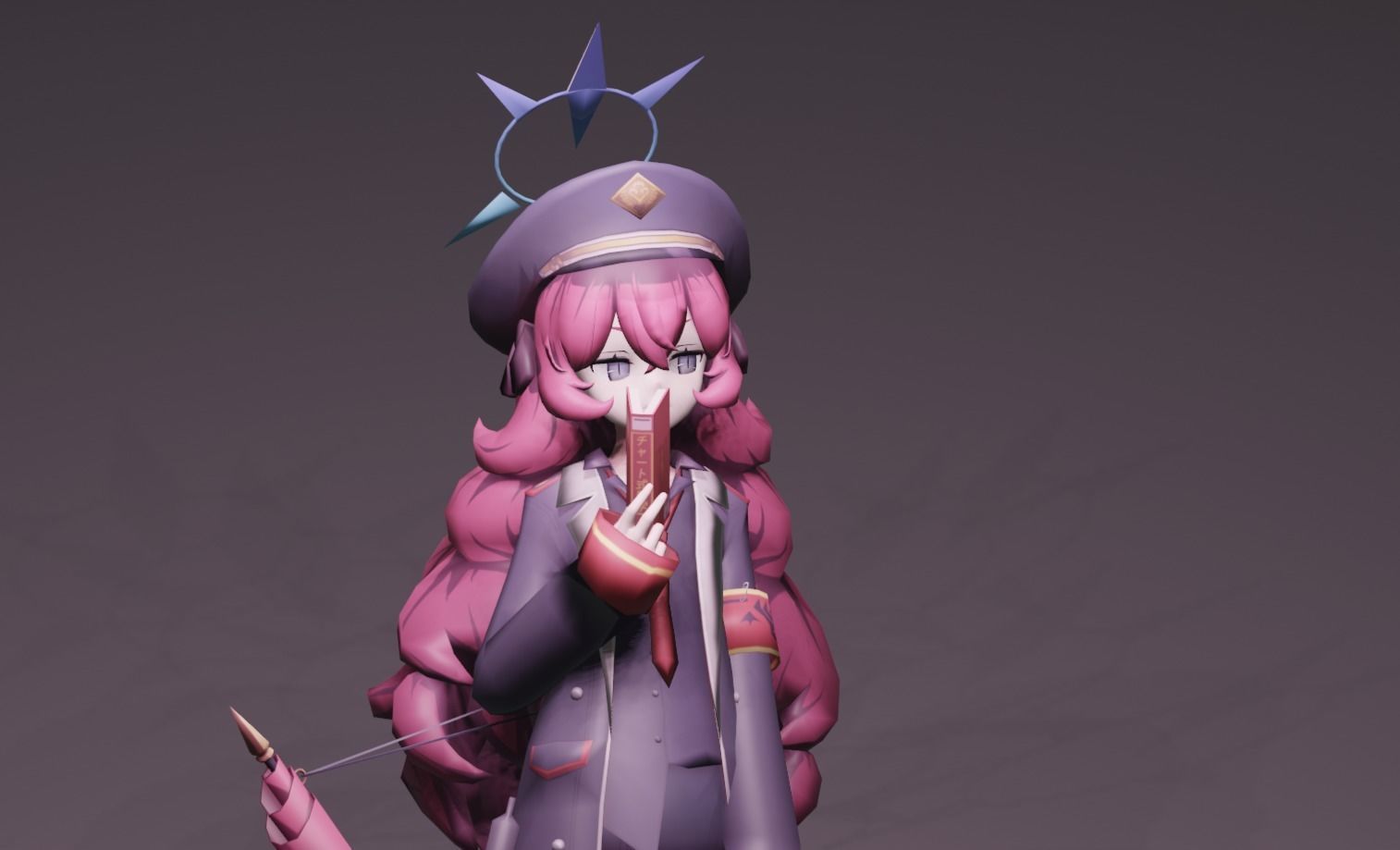 Anime Character - BA Iroha 3D model | CGTrader