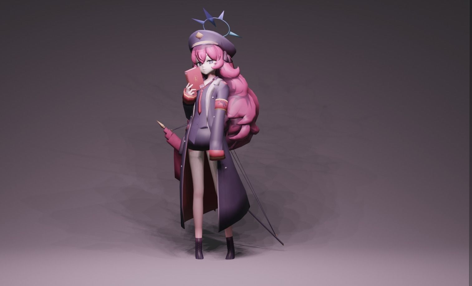 Anime Character - BA Iroha 3D model | CGTrader