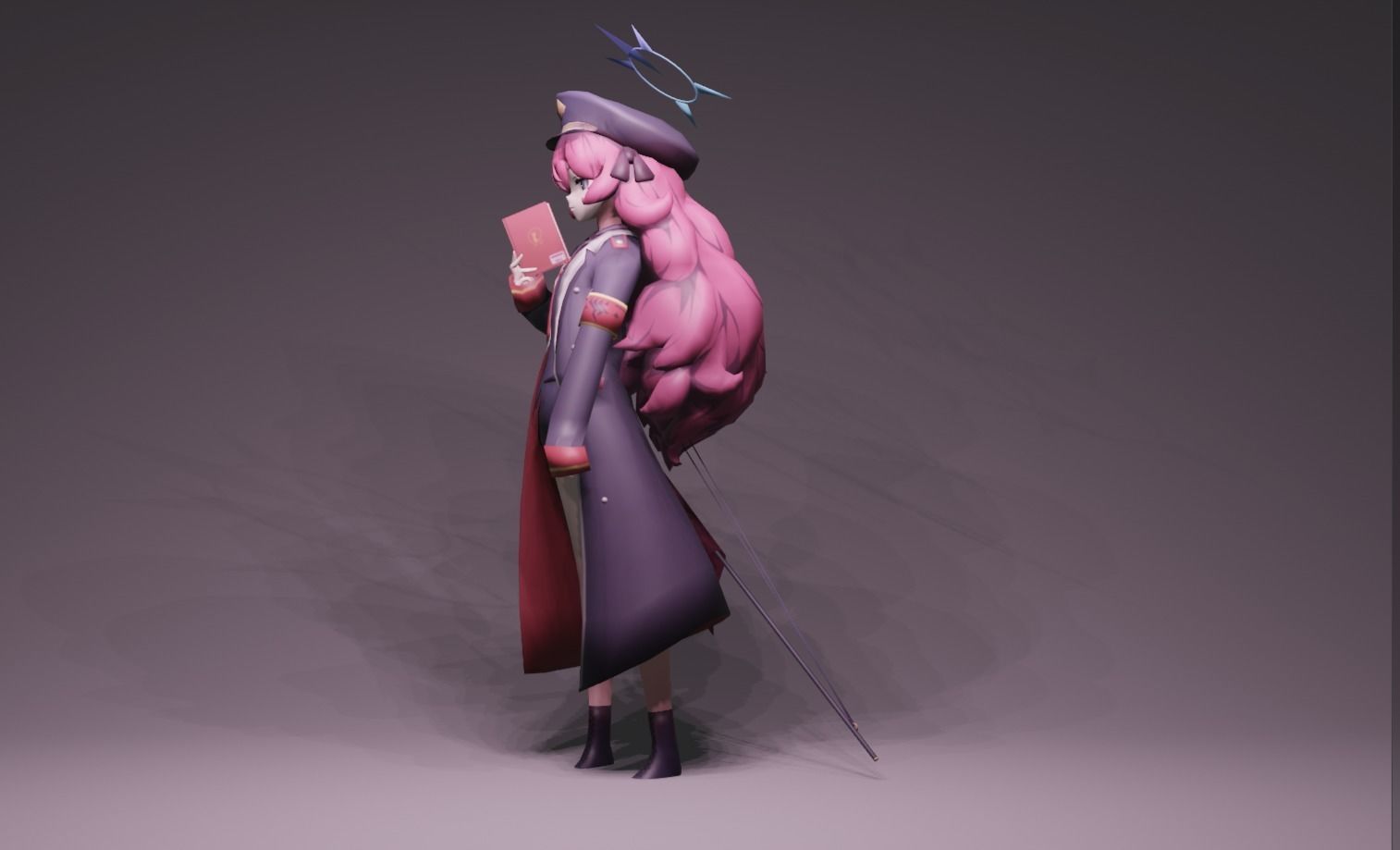 Anime Character - BA Iroha 3D model | CGTrader