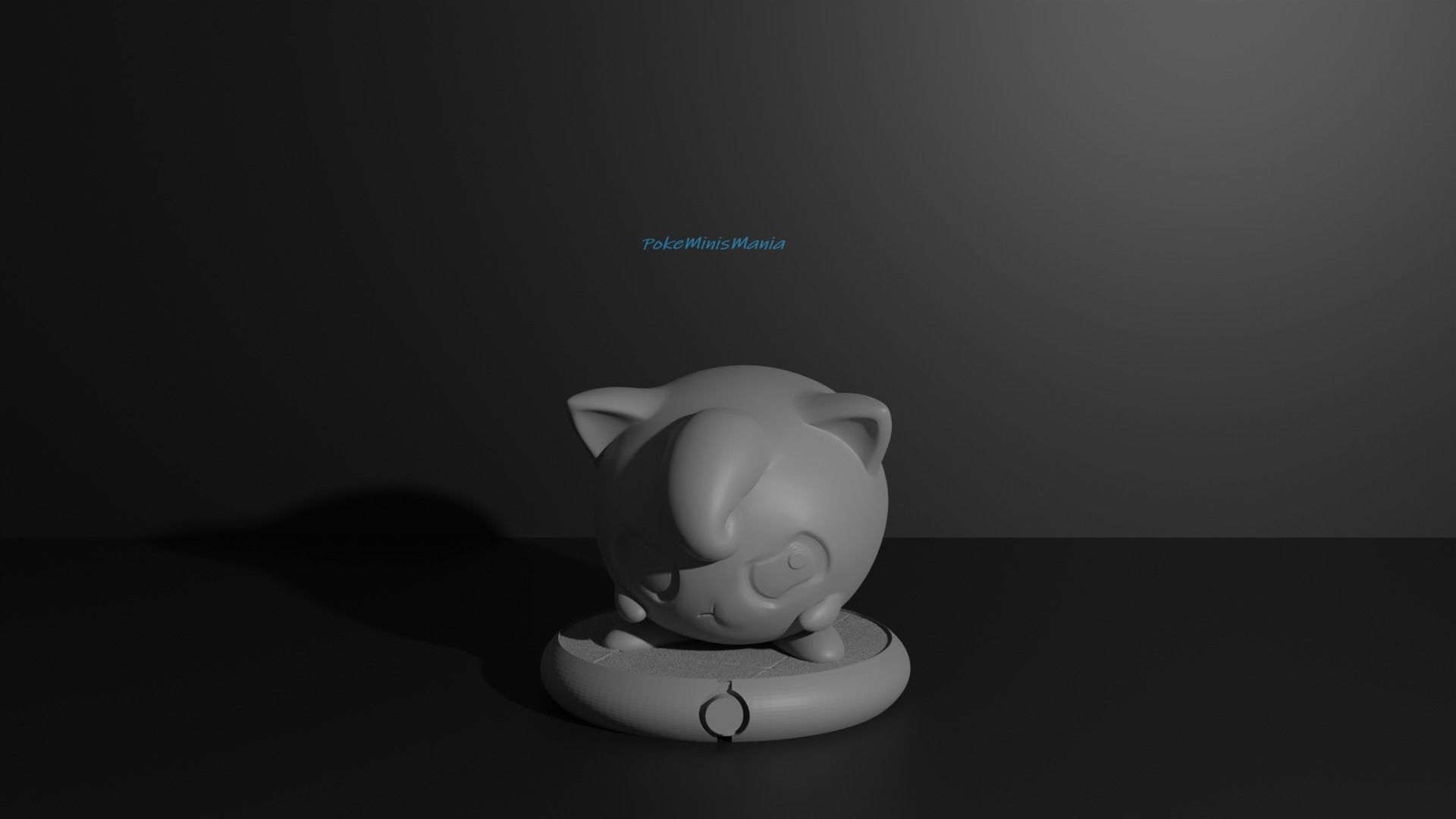 Jigglypuff pokemon 3D print model 3D model 3D printable | CGTrader