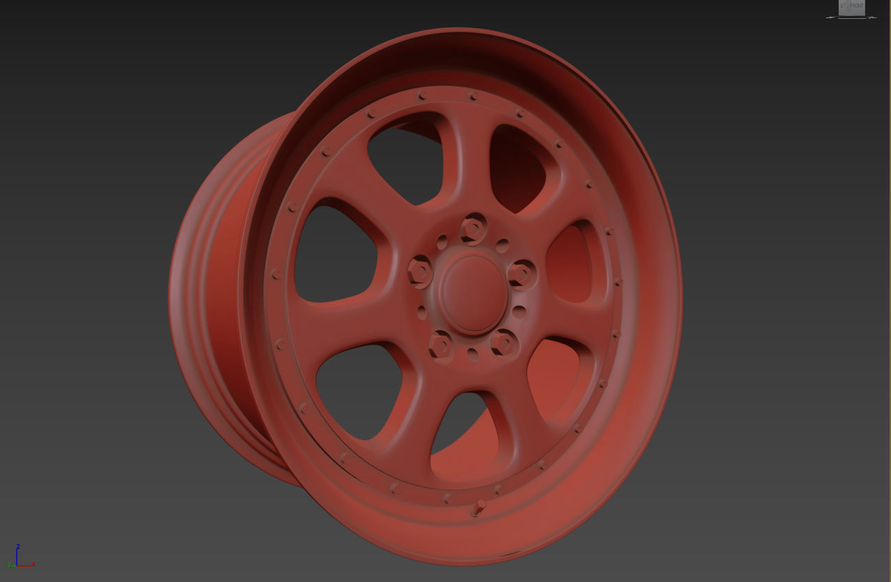 BBS Bugatti costom wheel and stock wheel 3D model | CGTrader