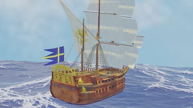 vasa regalship 3D model | CGTrader