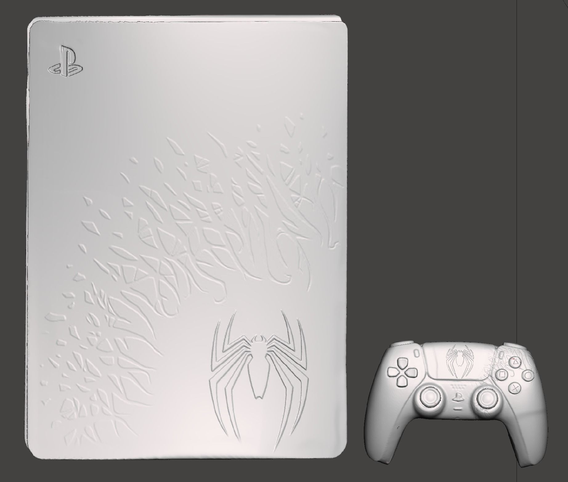 ps5 marvels spider man 2 one sixth scale 3D model 3D printable | CGTrader