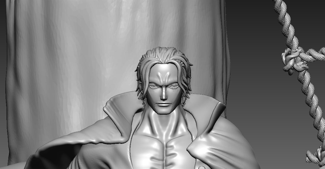 SHANKS YONKO - ONE PIECE - 3D PRINT - DIORAMA 3D model 3D printable ...