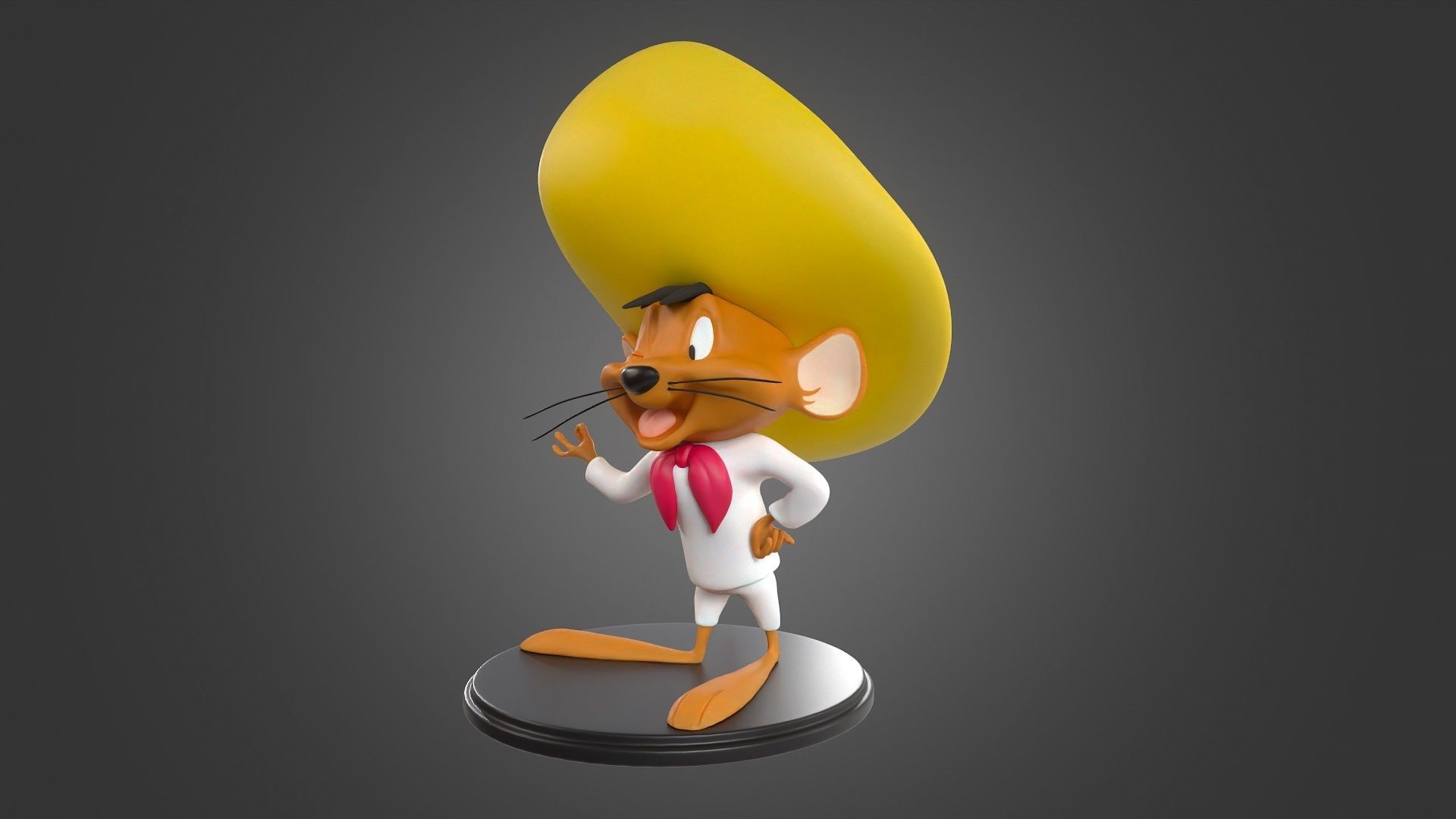 Speedy Gonzales for printing 3D model 3D printable | CGTrader
