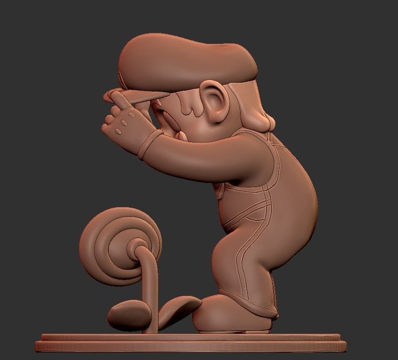 Mario for printing 3D model 3D printable | CGTrader