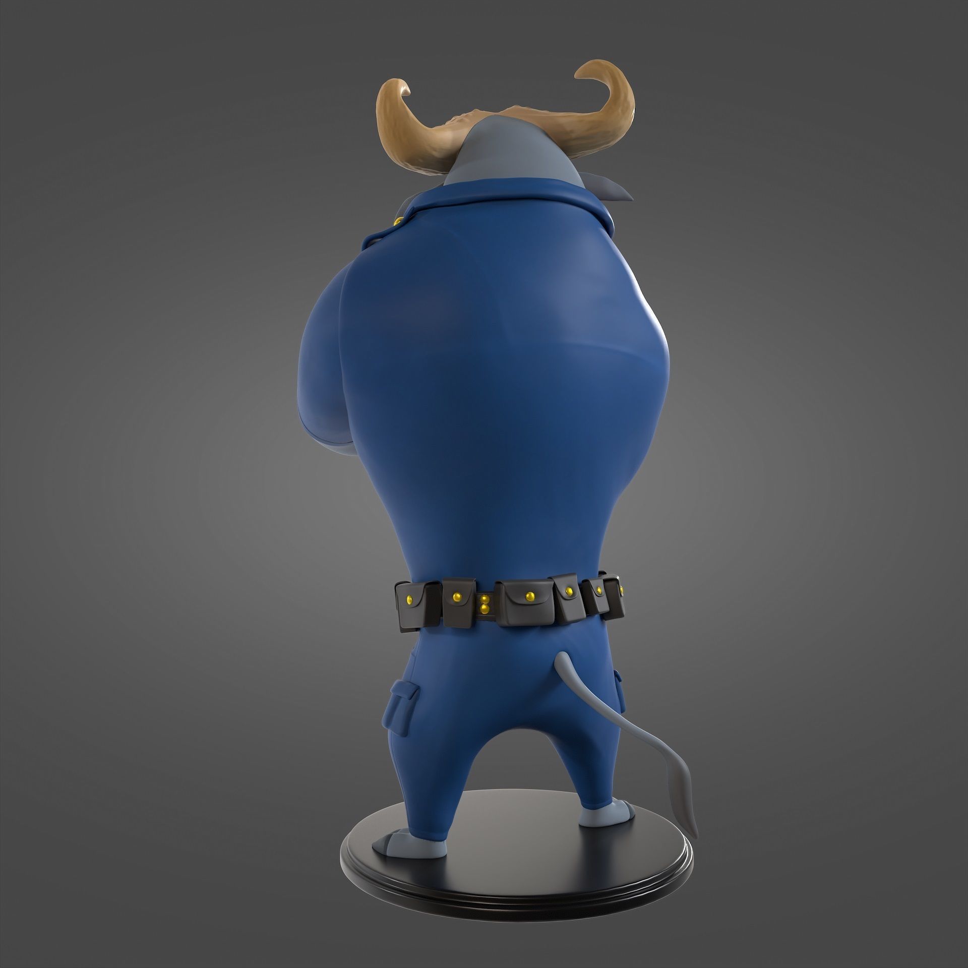 Chief Bogo for printing 3D model 3D printable | CGTrader
