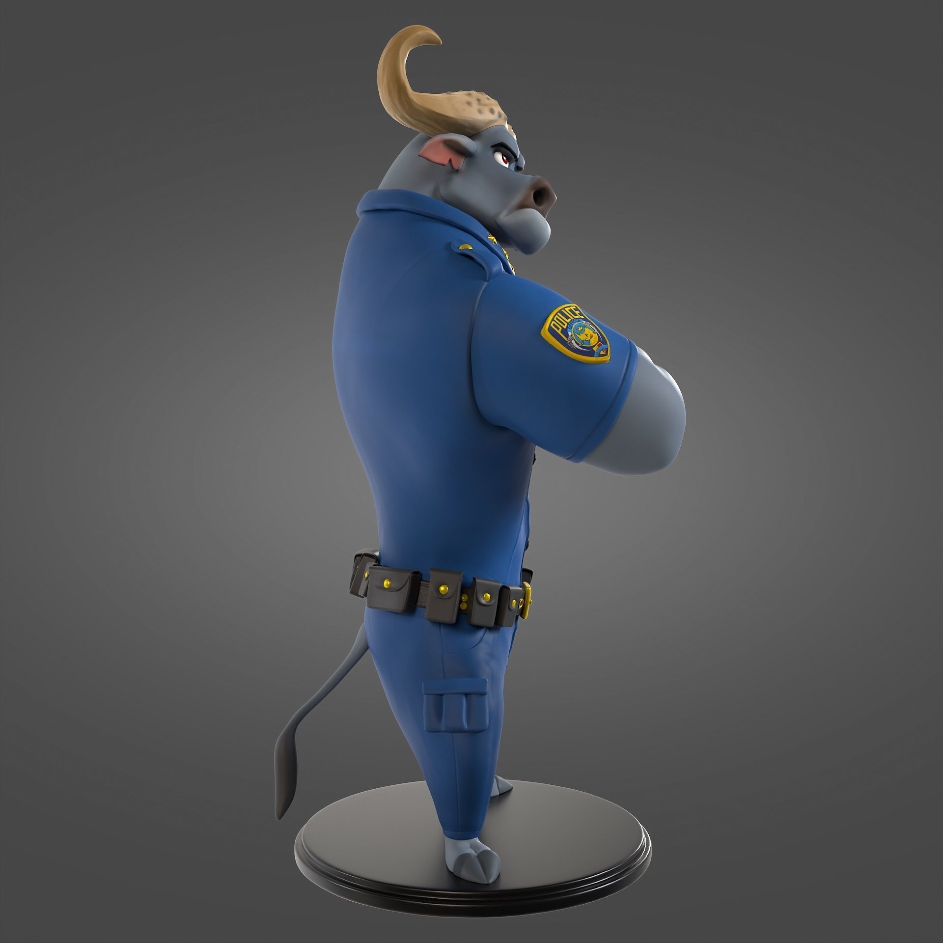 Chief Bogo for printing 3D model 3D printable | CGTrader