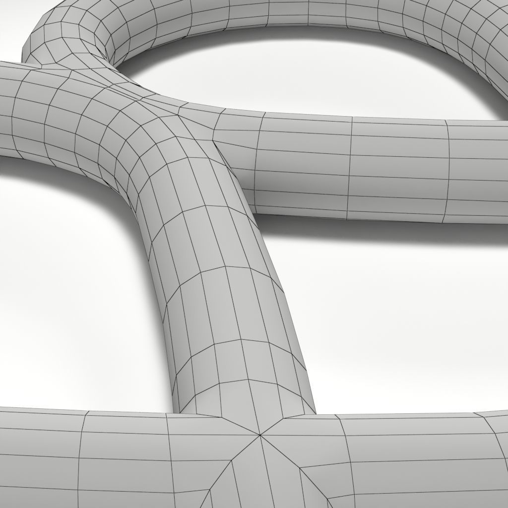3D model Salted Pretzel VR / AR / low-poly | CGTrader