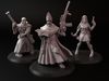 Armed priests 3D model 3D printable | CGTrader