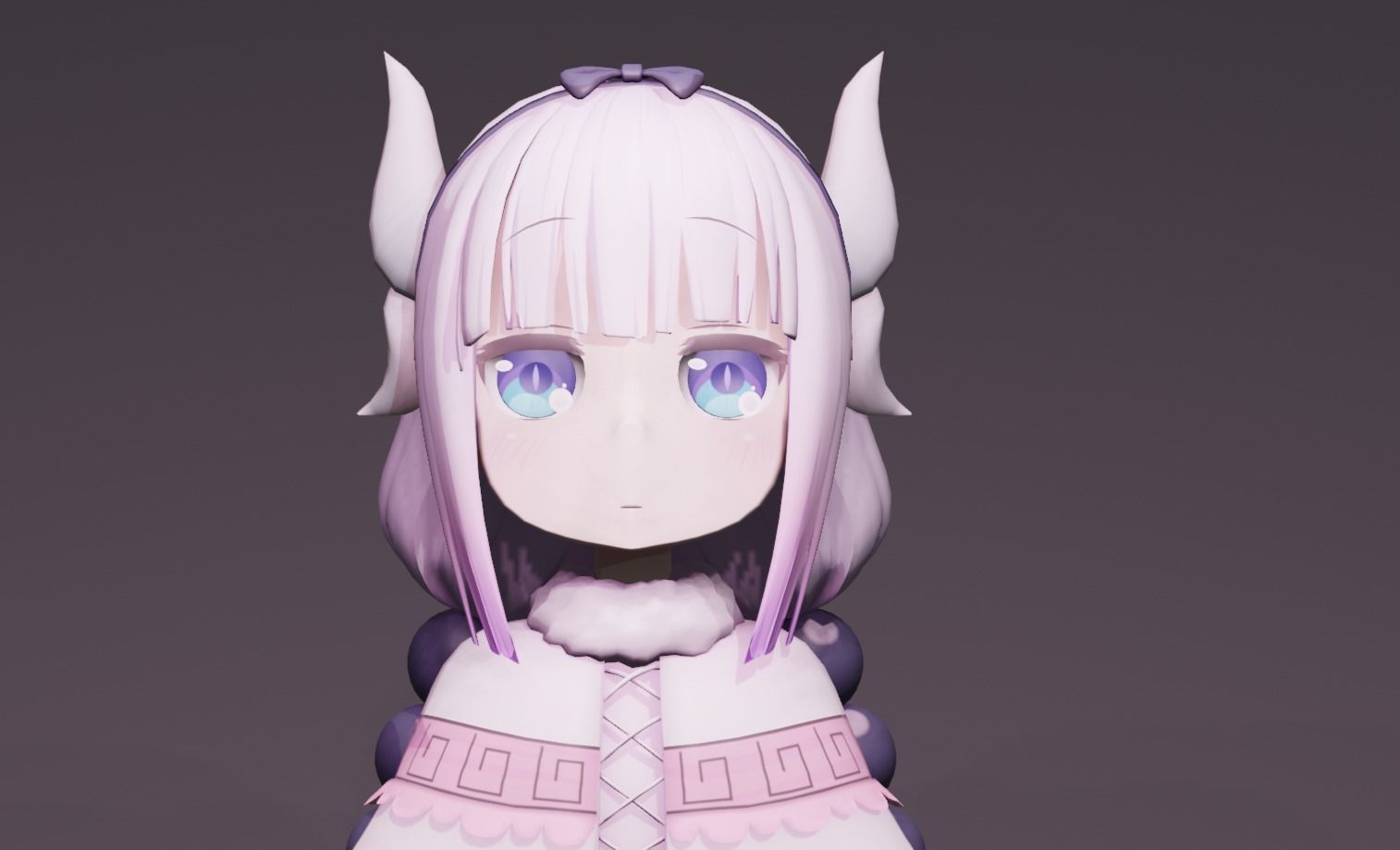 Anime Character - Kanna 3D model | CGTrader