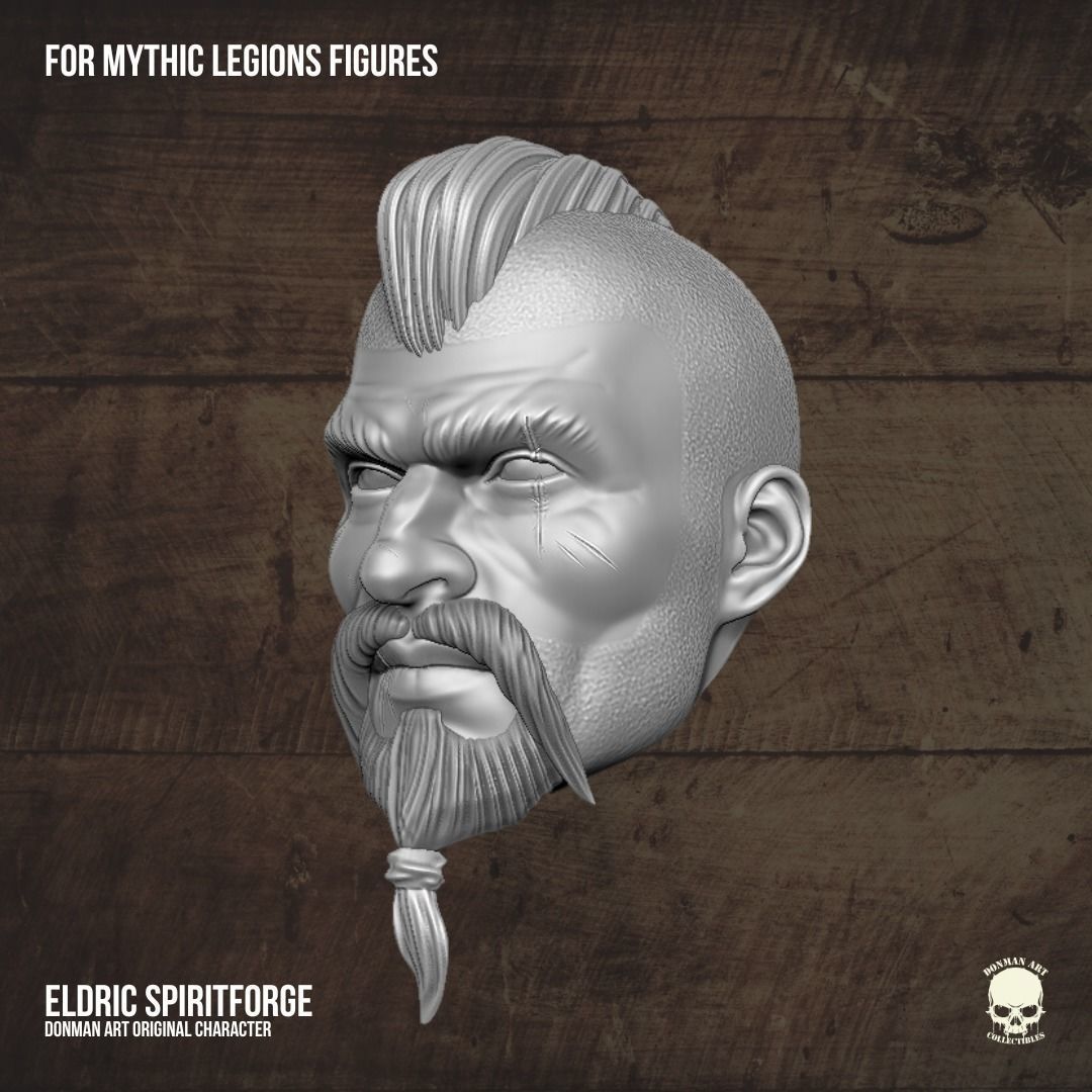 Eldric Spiritforge kit for Mythic Legions 3D printable Files 3D model ...