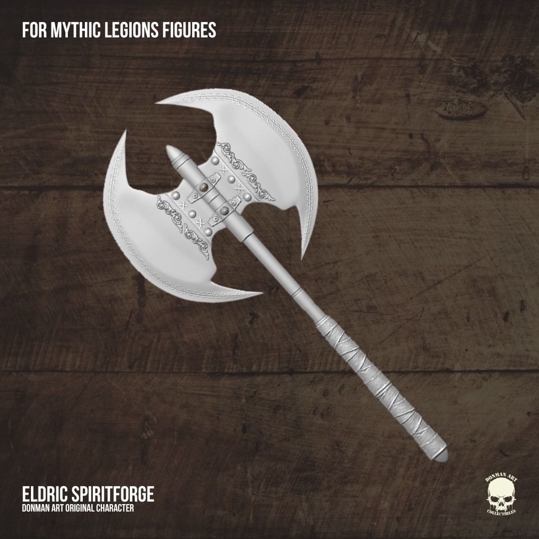 Eldric Spiritforge kit for Mythic Legions 3D printable Files 3D model ...