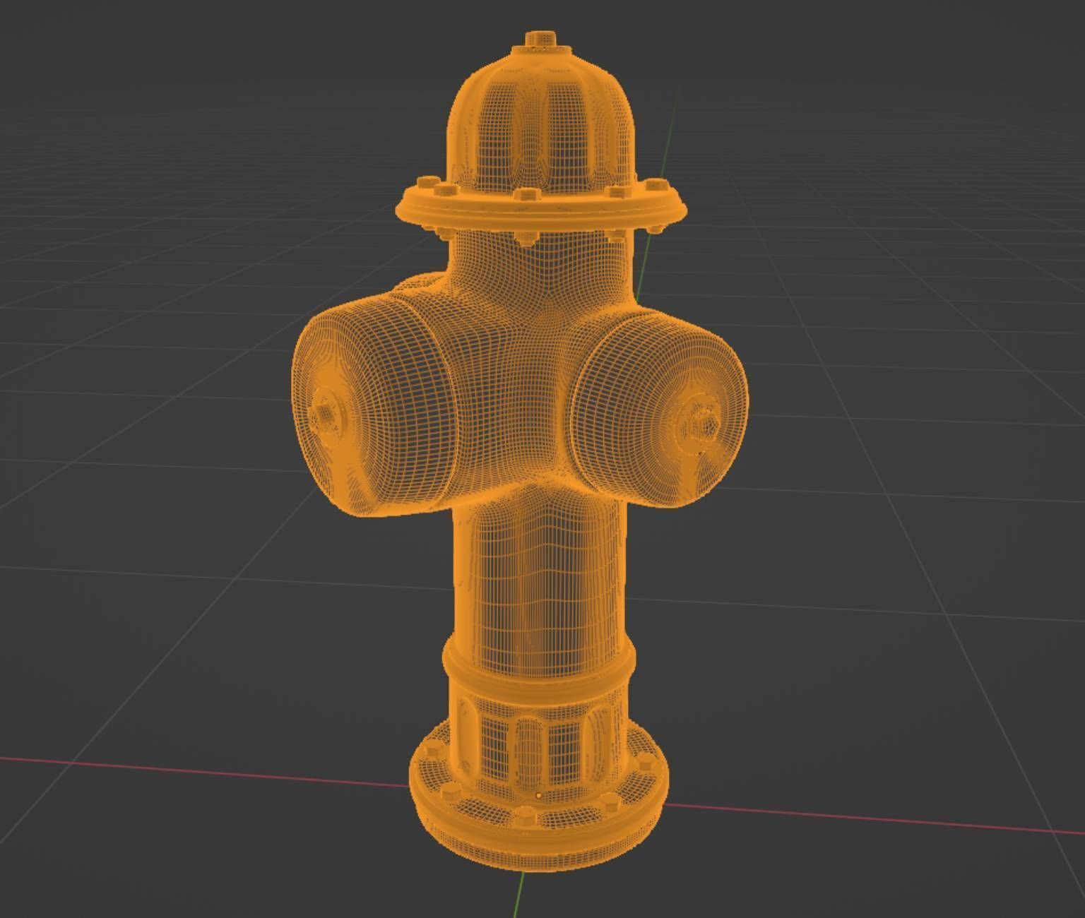 3D Hydrant free 3D model | CGTrader