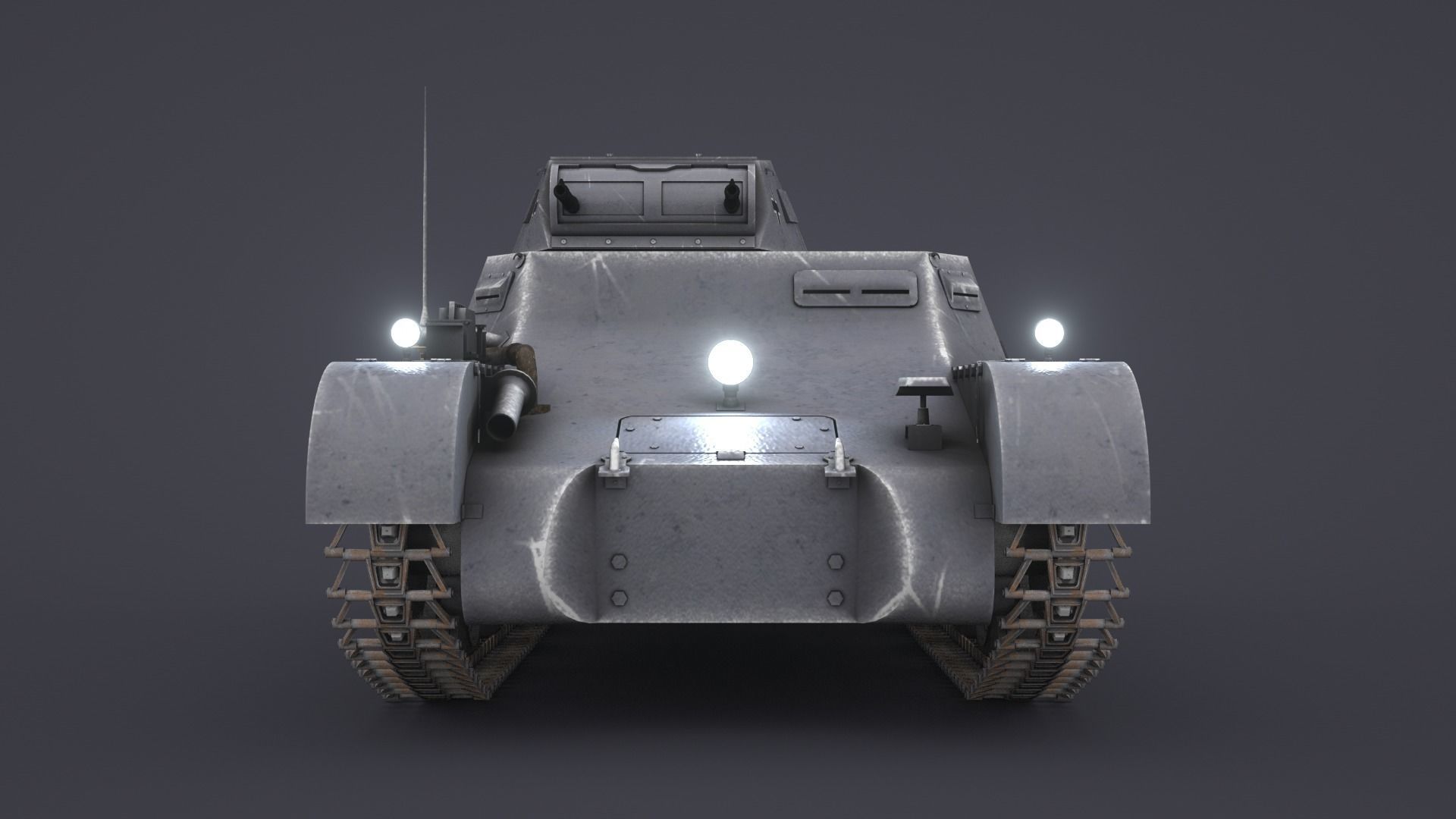 PzKpfw 1 - Panzer 1 - Ausf B 3D model | CGTrader